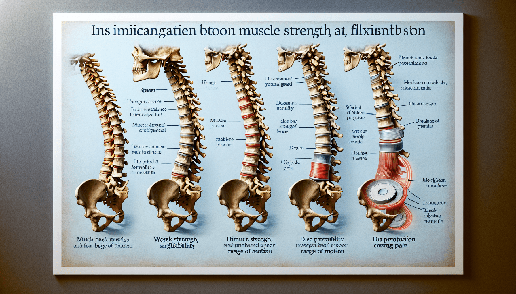 How Can Poor Muscle Strength Or Flexibility Lead To Disc Protrusion?